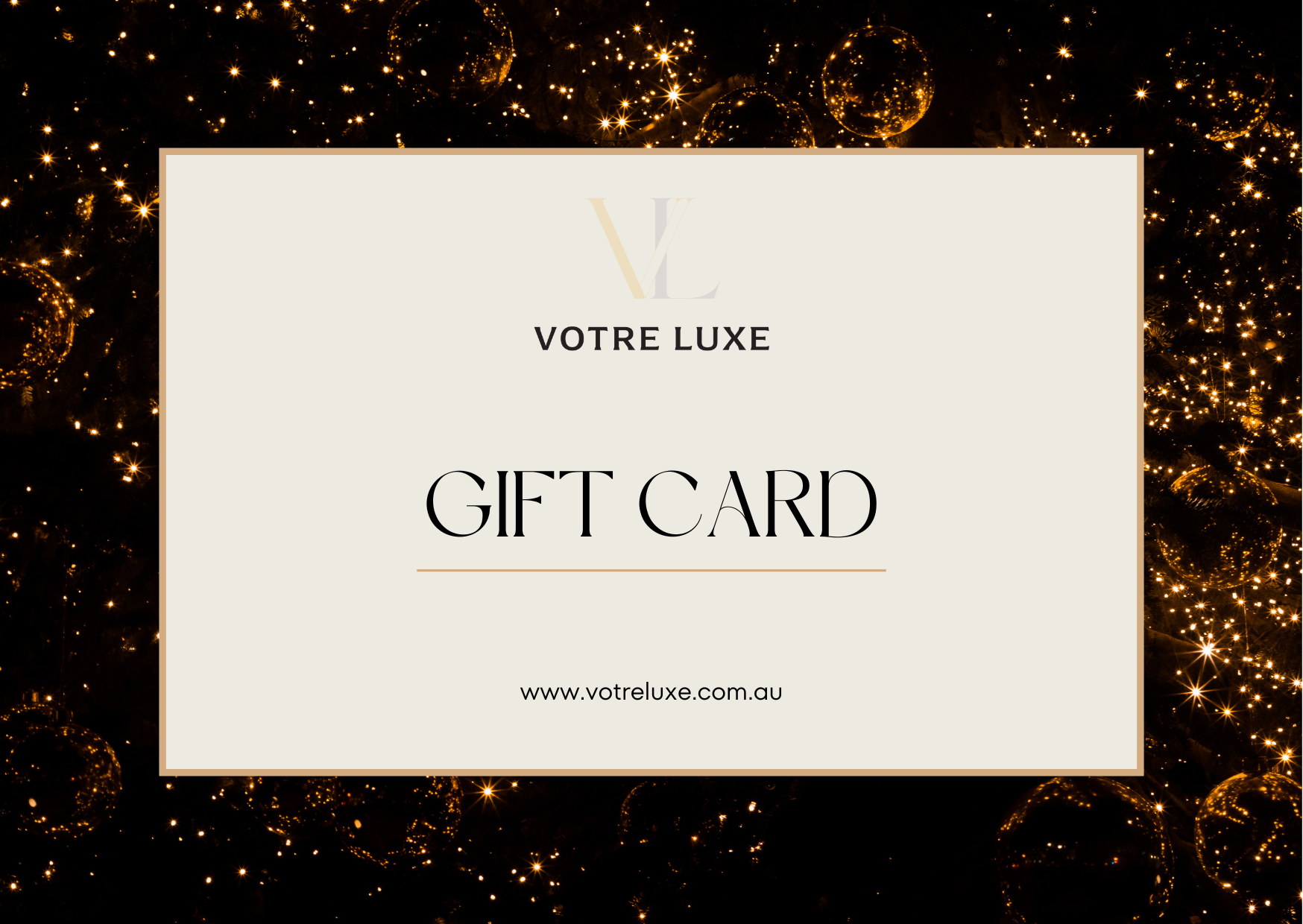 Votre Luxe Gift Card